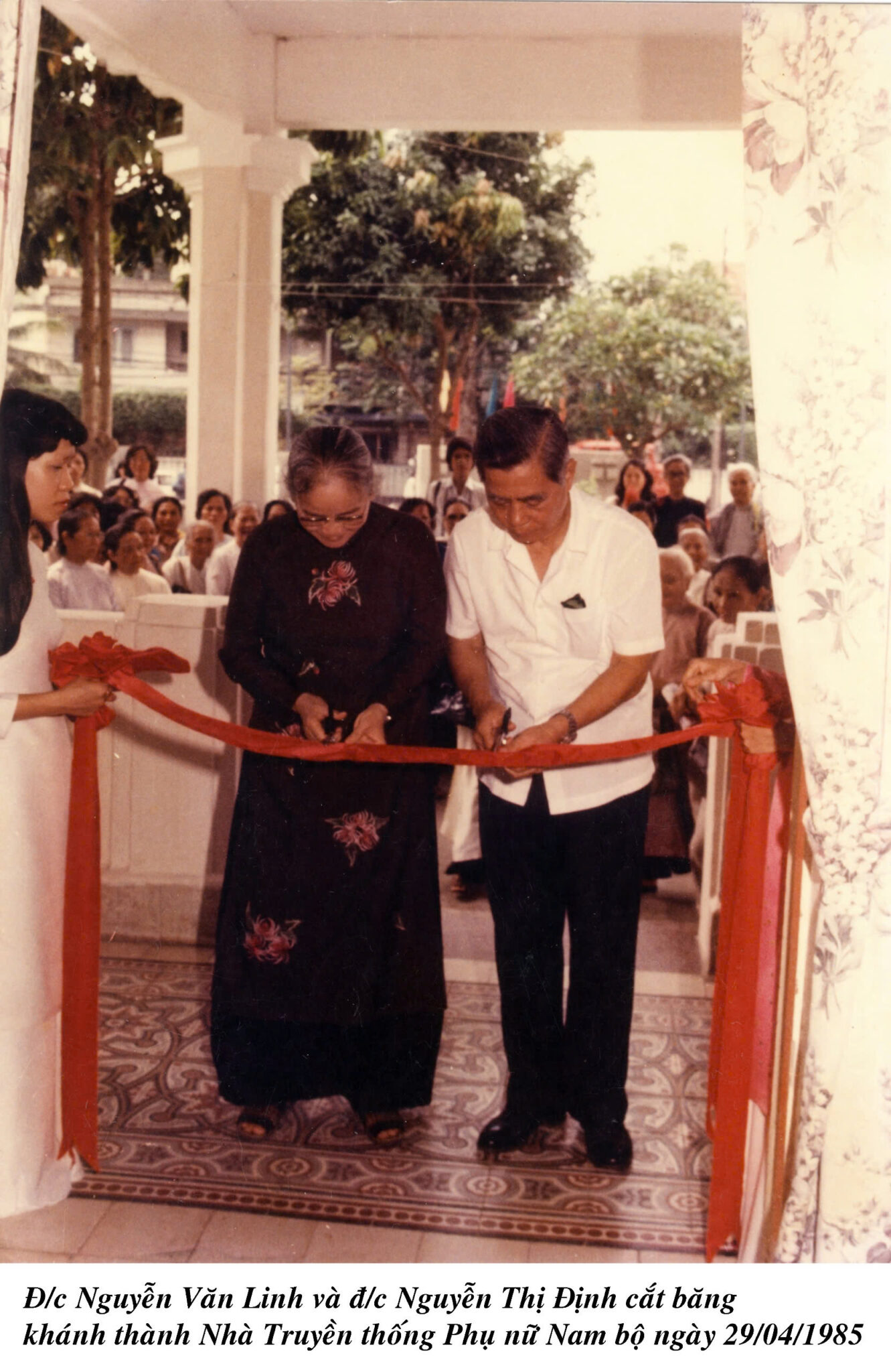COMRADE NGUYEN THI DINH WITH THE FORMATION AND DEVELOPMENT PROCESS OF ...